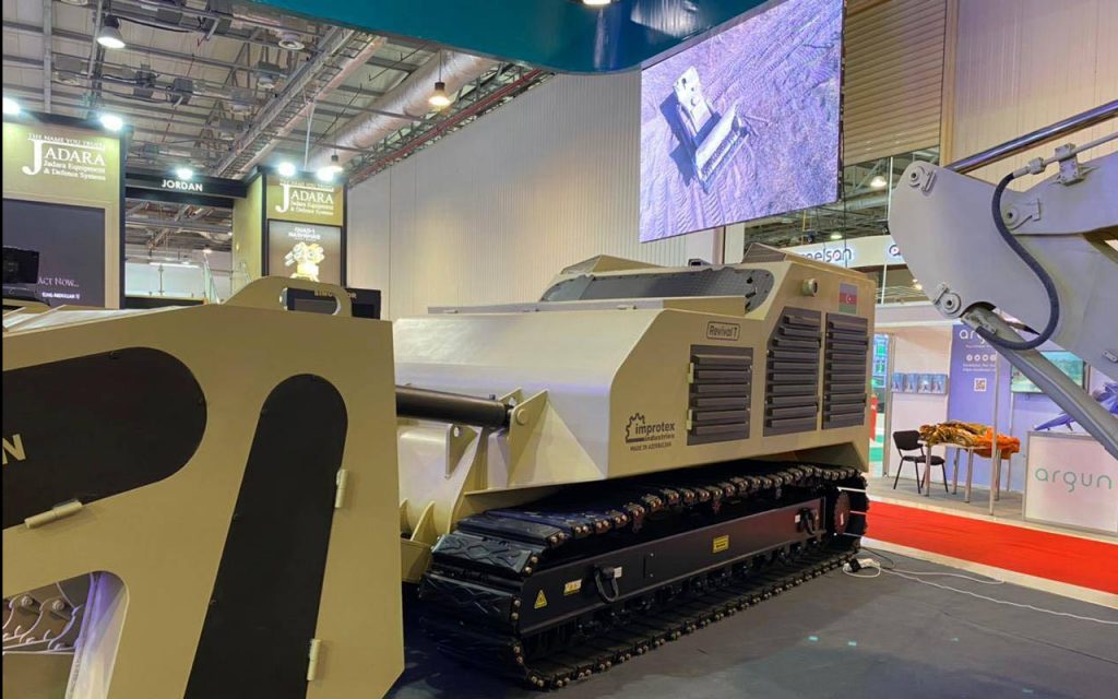 Azərbaycanda mina aşkarlayan robot hazırlanıb